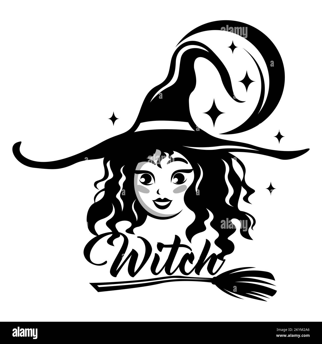 Modern witch art hi-res stock photography and images - Alamy