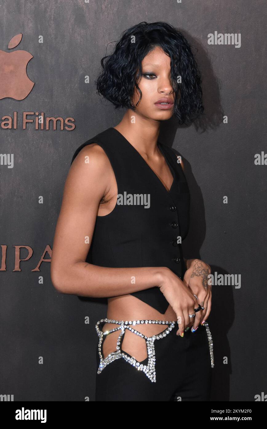 Los Angeles, California, USA 30th November 2022 Singer Willow Smith ...
