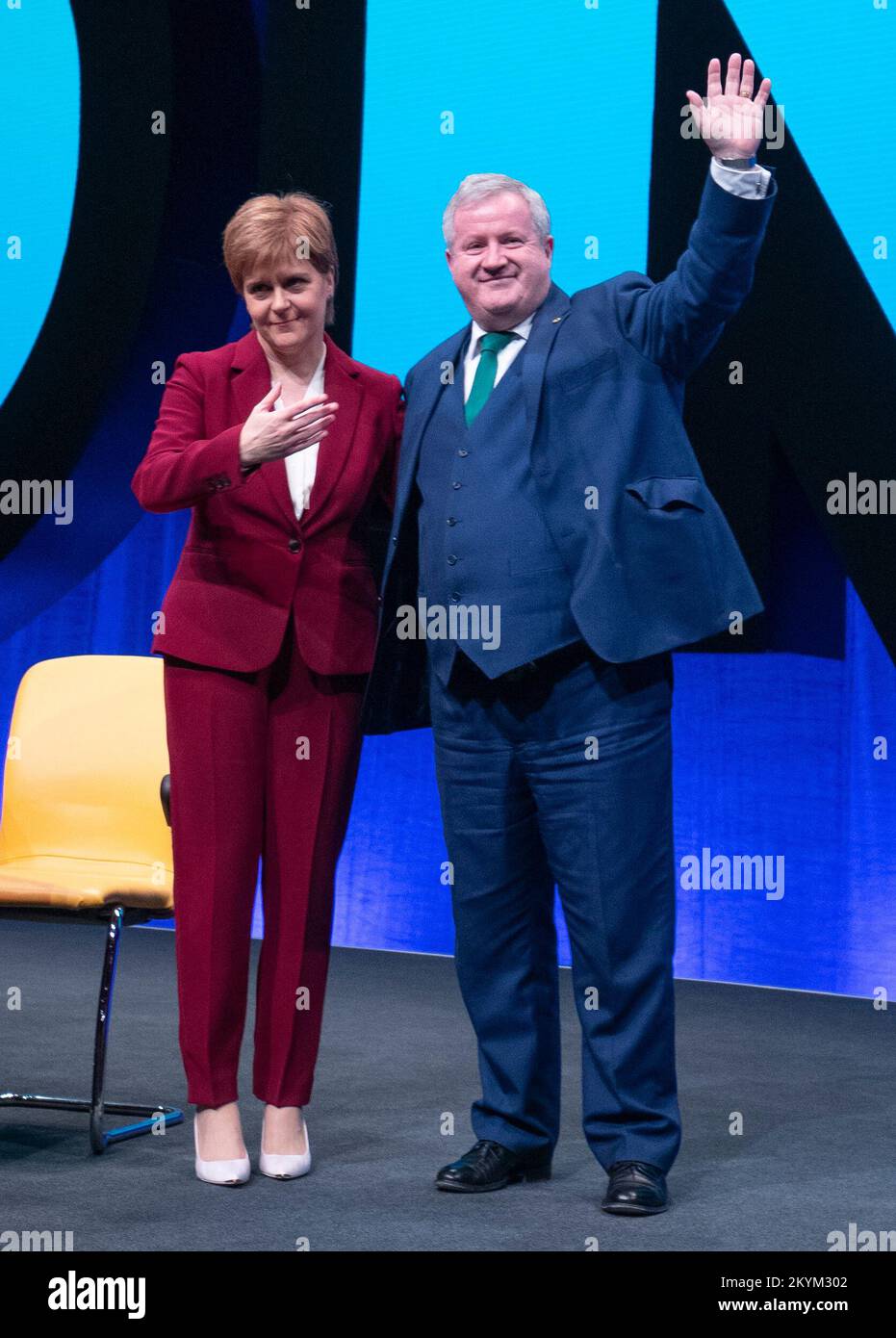 Nicola sturgeon stepping down as first minister hi-res stock ...