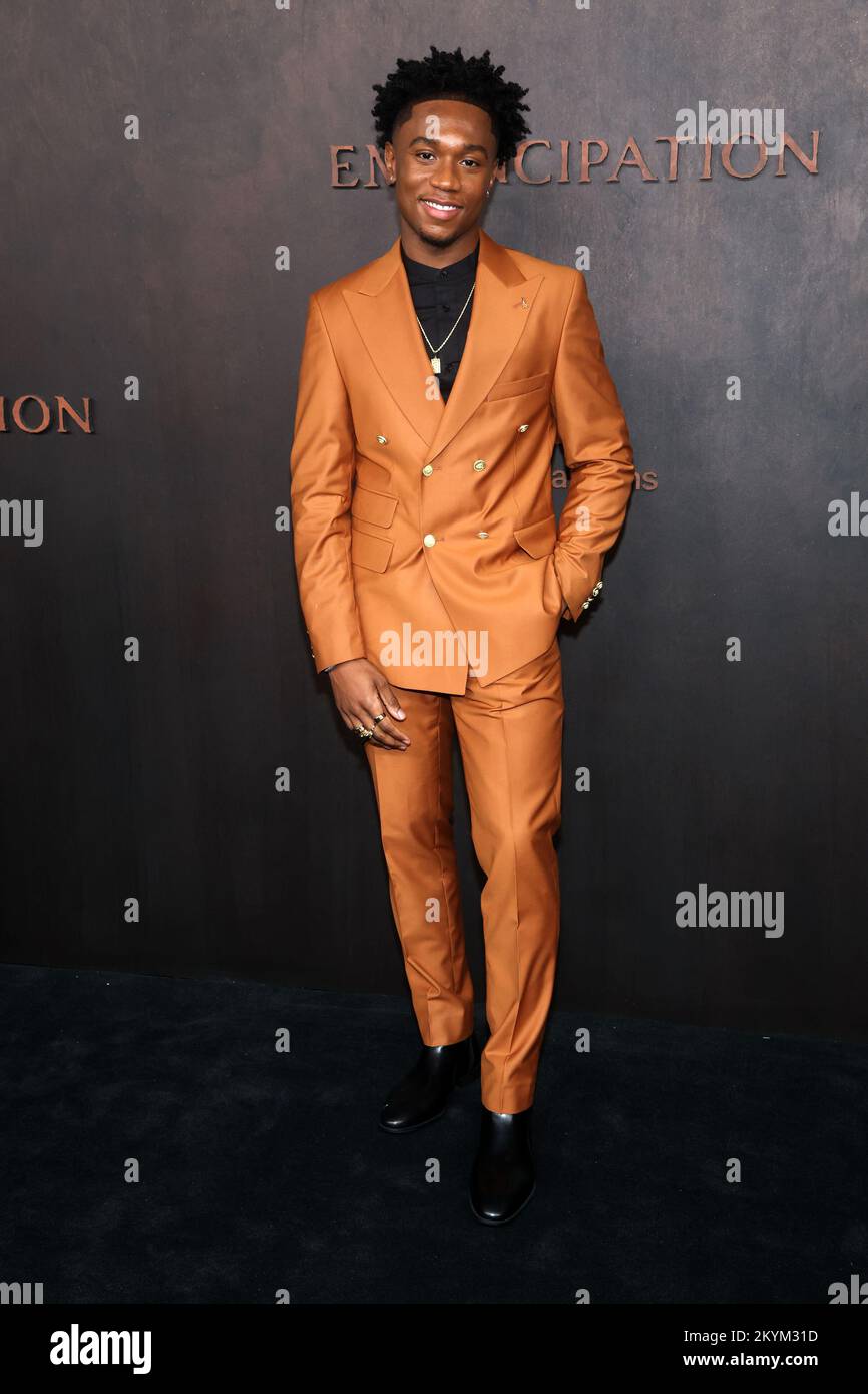 30 November 2022 -Los Angeles, California - Jabbar Lewis. Apple Film ...