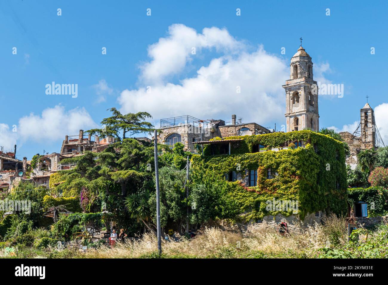 Landscape of Bussana Vecchia Stock Photo - Alamy