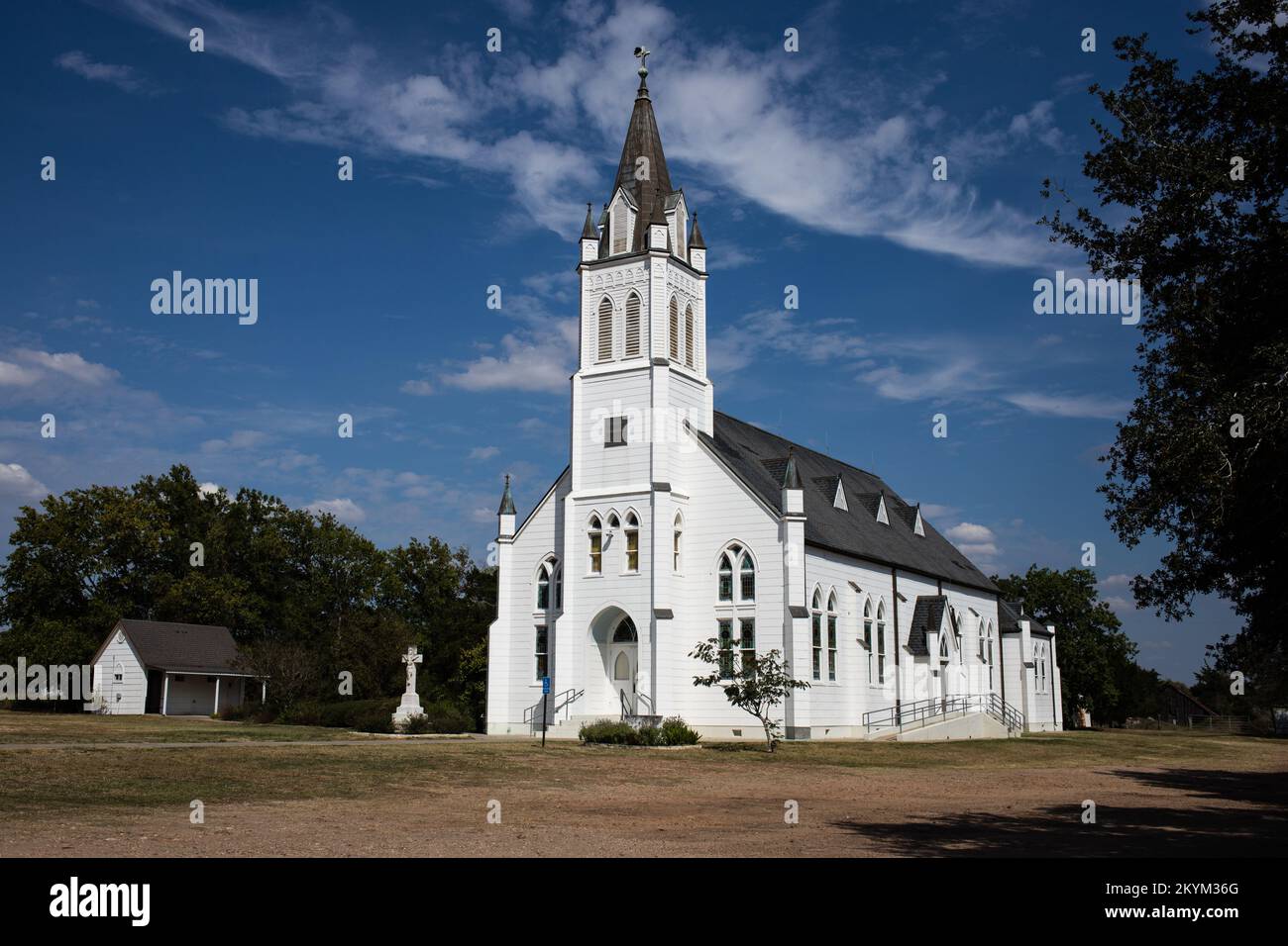 Schulenberg Painted Churches in Central Texas Stock Photo - Alamy