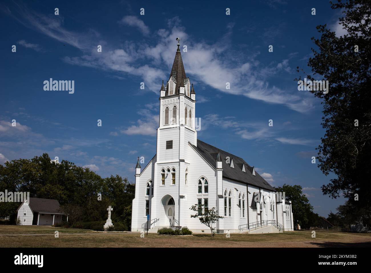 Schulenberg Painted Churches in Central Texas Stock Photo - Alamy