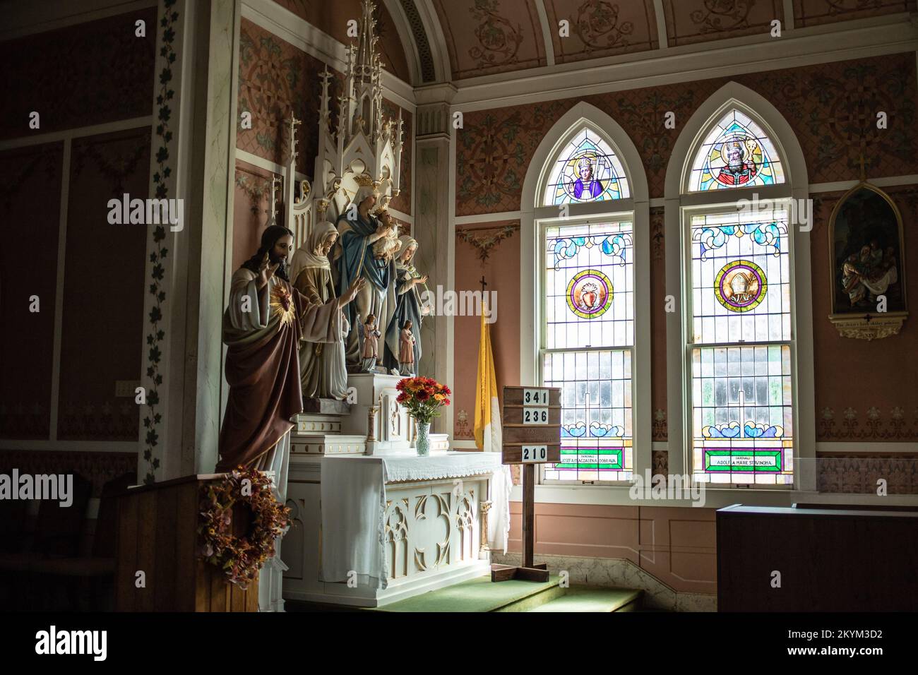 Schulenberg Painted Churches in Central Texas Stock Photo - Alamy