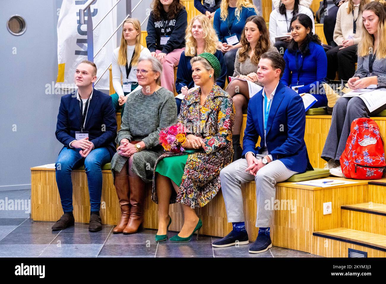 Queen Maxima at the Meet the world make the change event in honor of ... Queen Maxima at the Meet the world make the change event in honor of ...