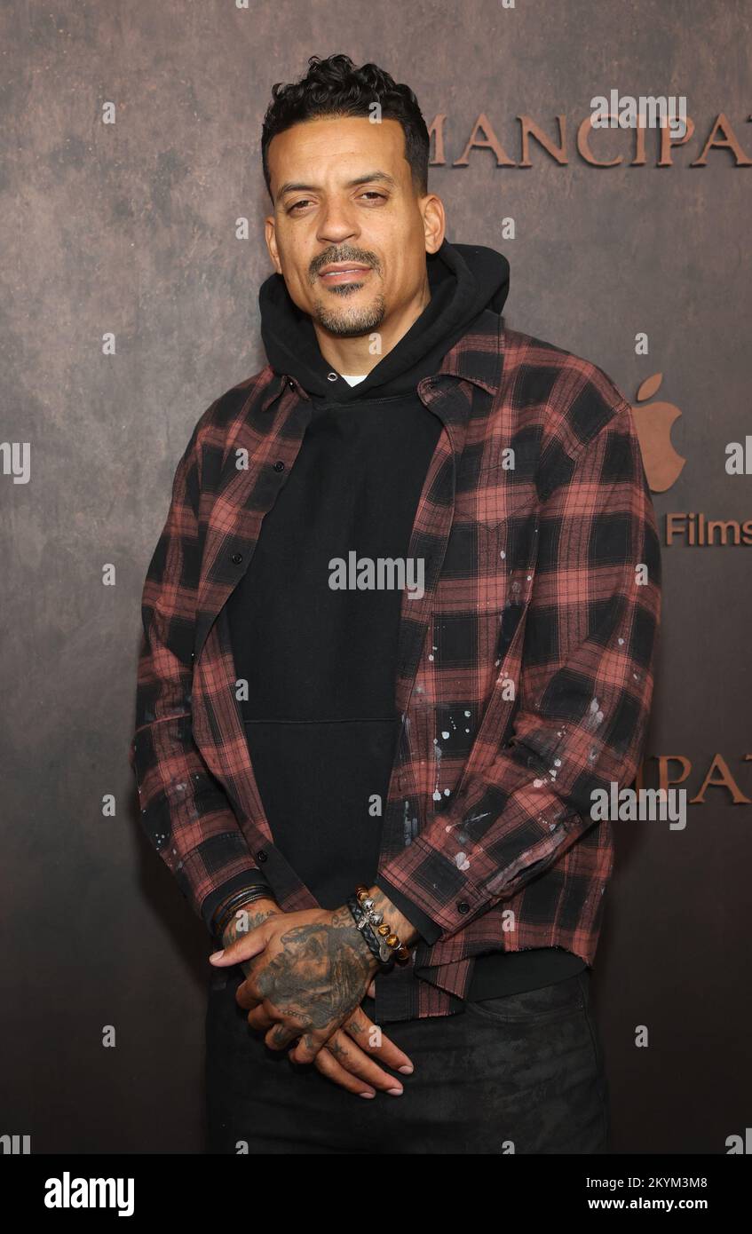 30 November 2022 -Los Angeles, California - Matt Barnes. Apple Film ...