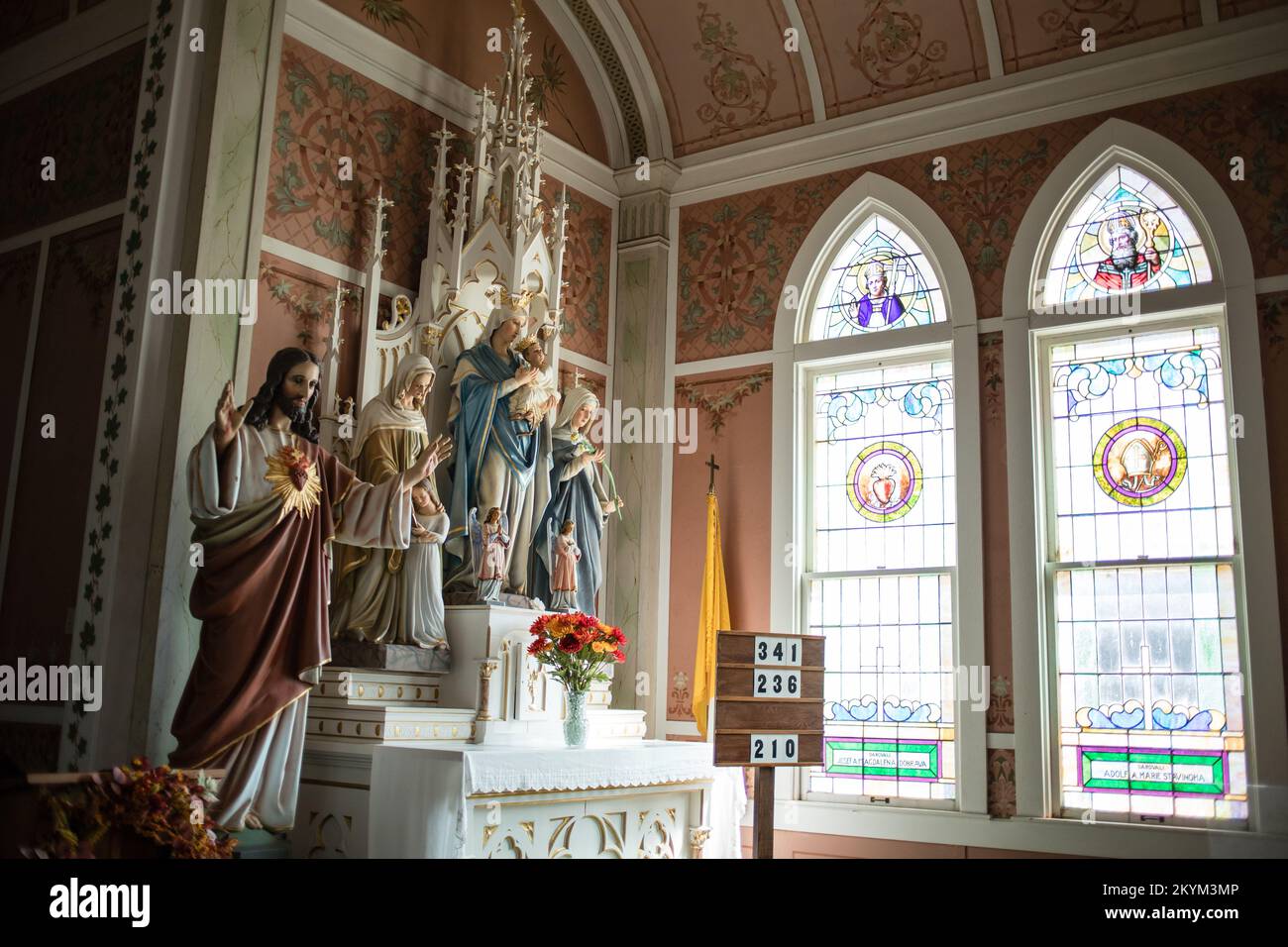 Schulenberg Painted Churches in Central Texas Stock Photo - Alamy