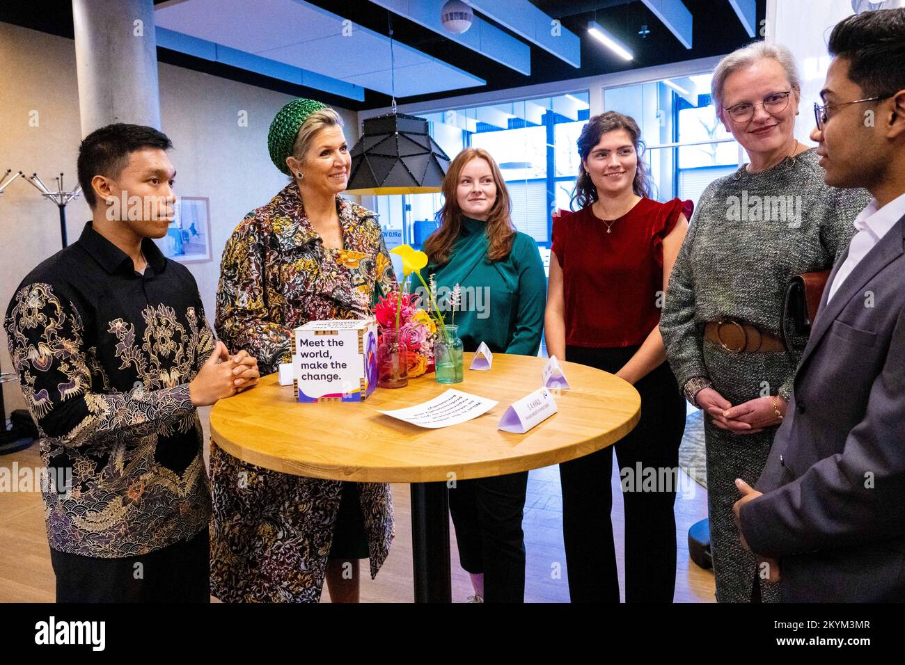 Queen Maxima at the Meet the world make the change event in honor of ...