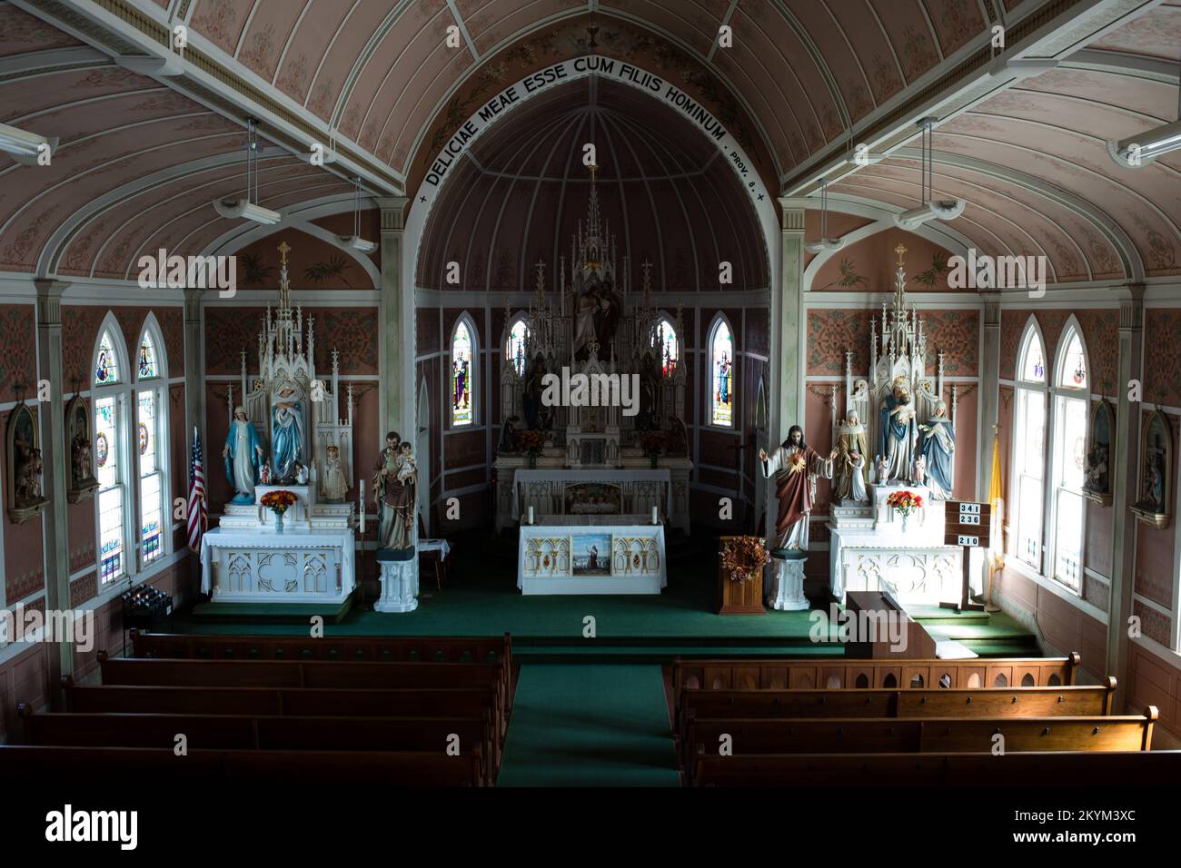 Schulenberg Painted Churches in Central Texas Stock Photo - Alamy