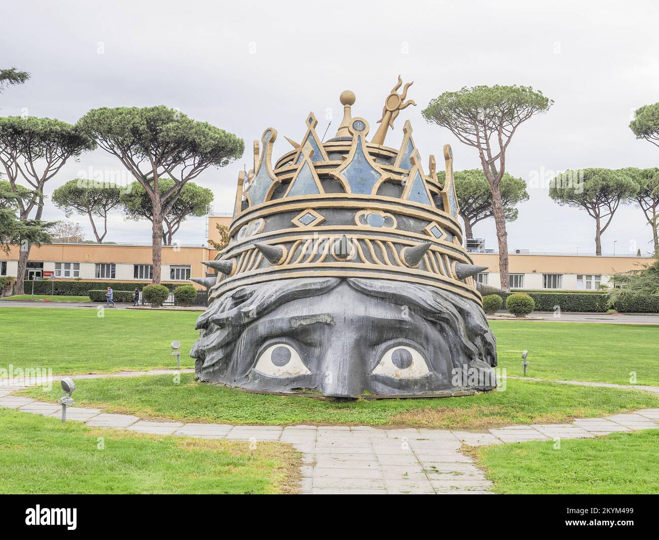 Rome, Italy - November 26 2022: Head from Fellini's Casanova at ...