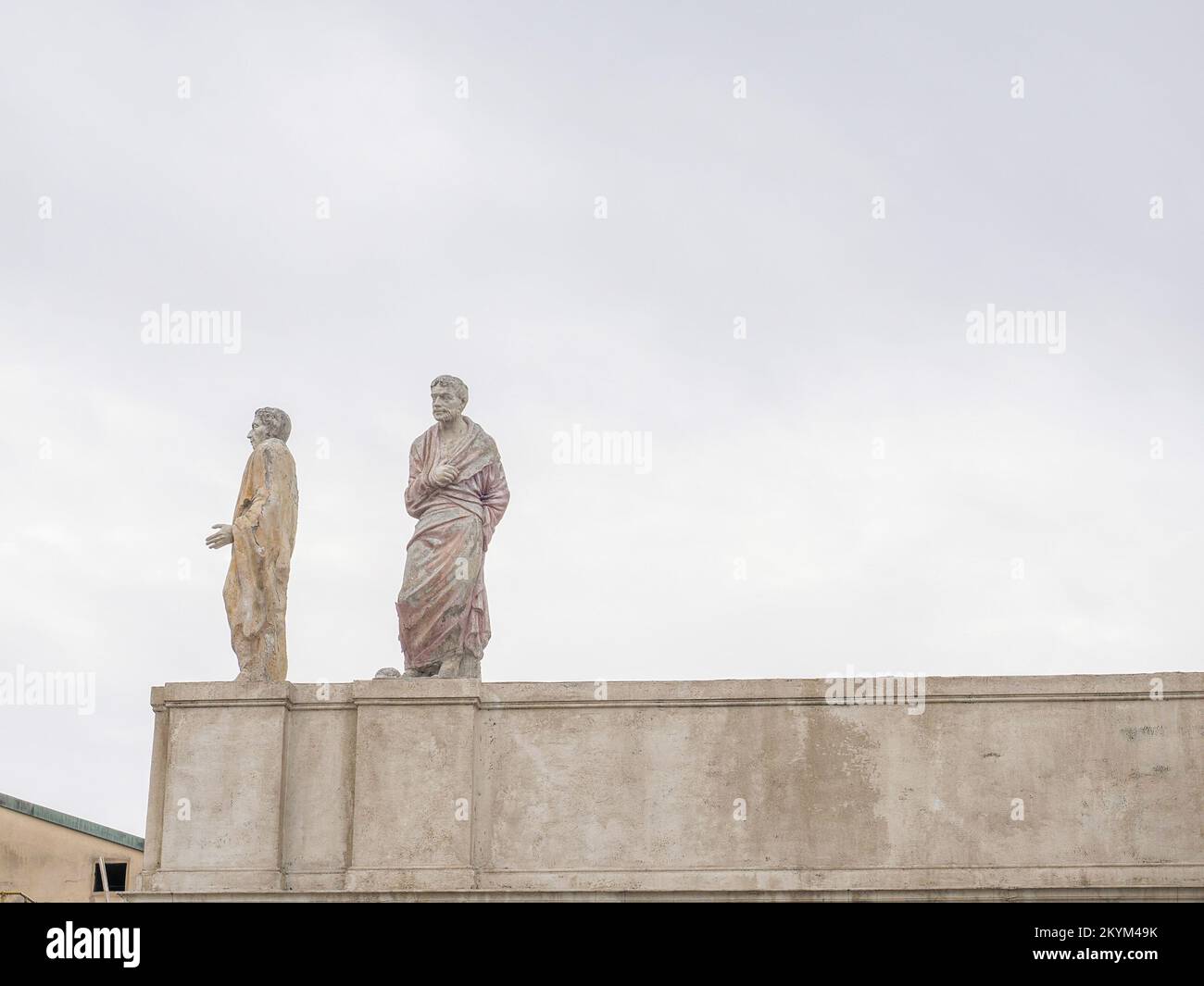 Rome, Italy, November 26 2022: Reconstruction of ancient Rome for the ...