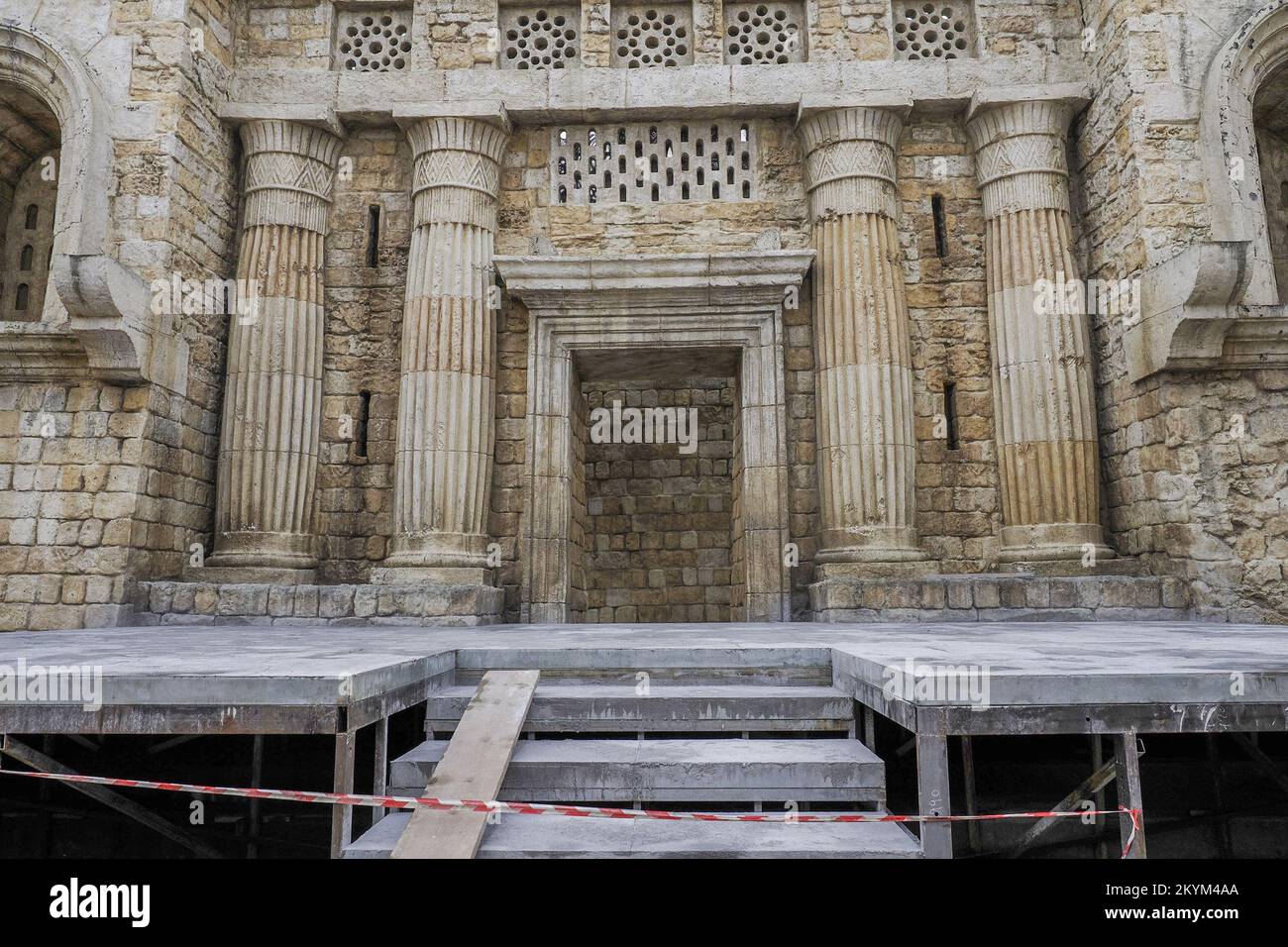 Rome, Italy, November 26 2022: Reconstruction of ancient Rome for the ...