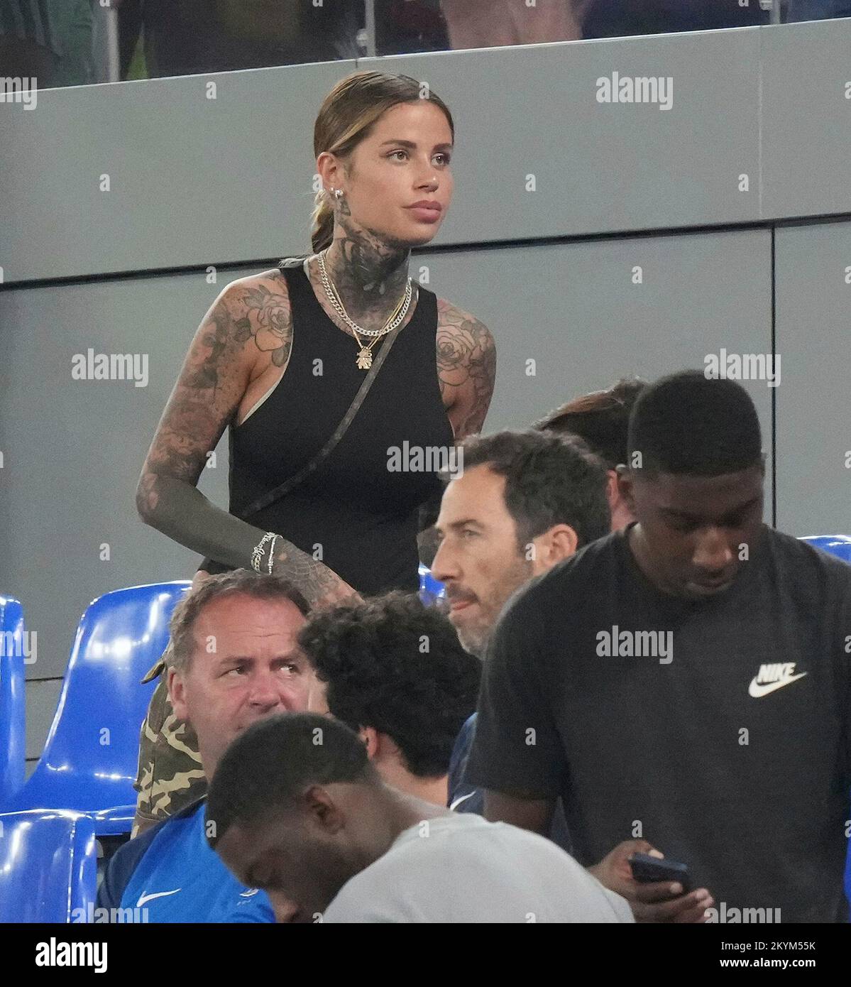 November 26, 2022, Stadium 974, Doha, QAT, World Cup FIFA 2022, Group D, France vs Denmark, in ...