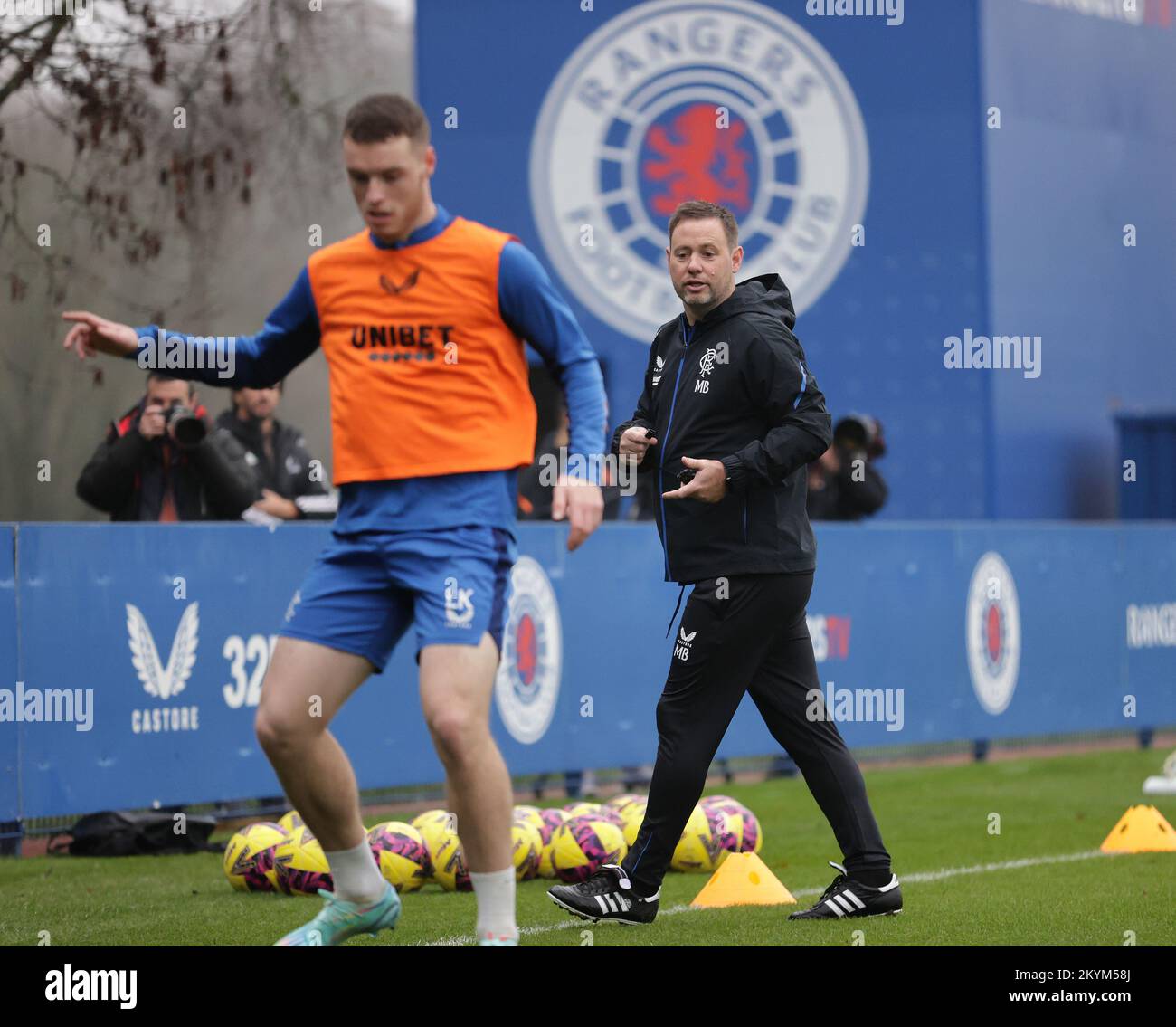 Michael beale training hi-res stock photography and images - Alamy