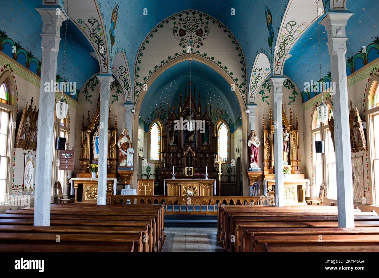 Schulenberg Painted Churches in Central Texas Stock Photo - Alamy