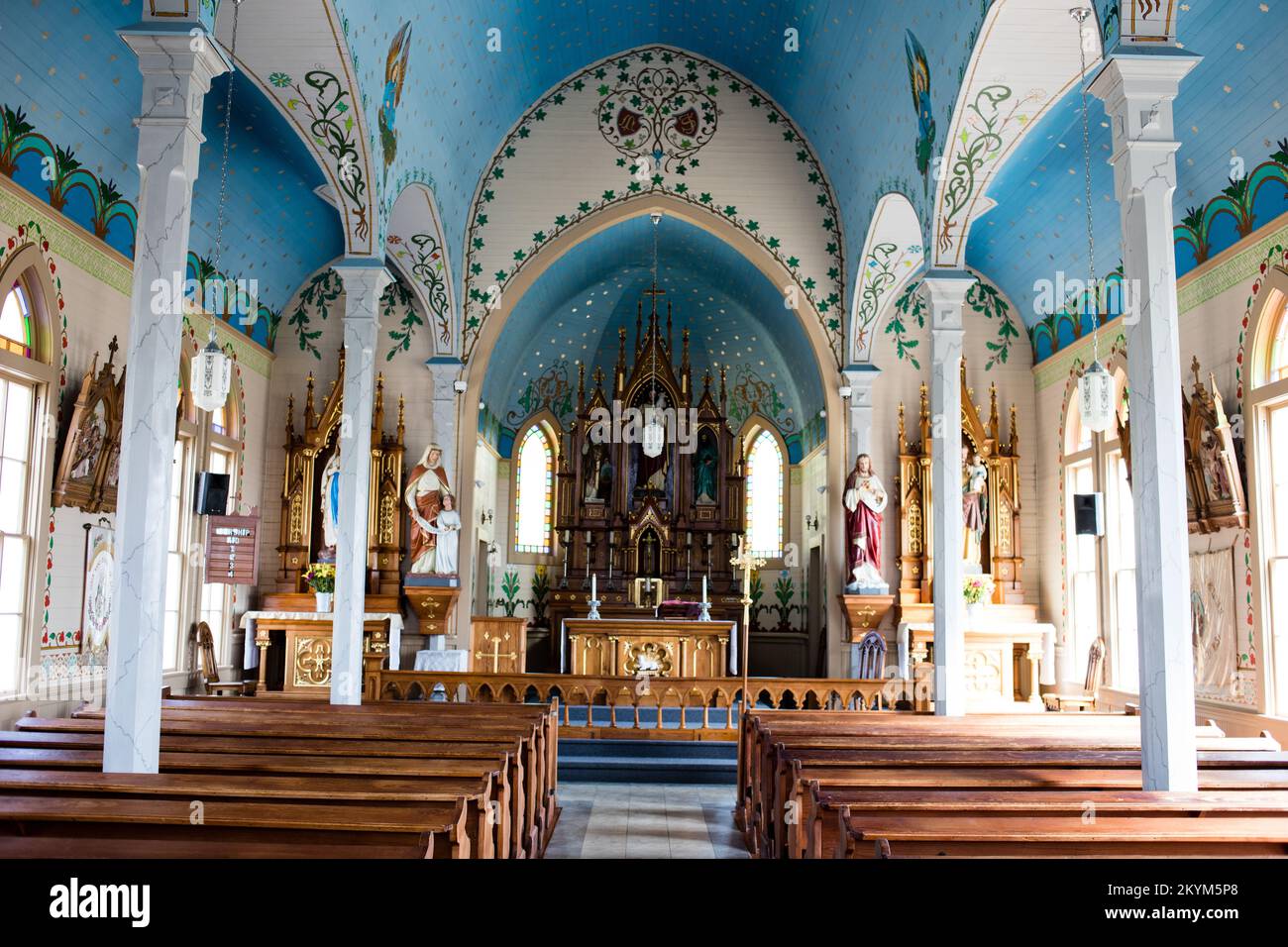 Painted churches texas hi-res stock photography and images - Alamy