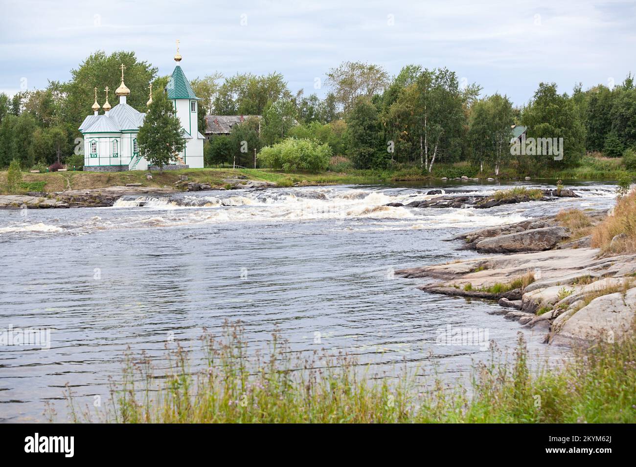 Building of church of Zosima, Savvaty and Herman of Solovetsky on ...