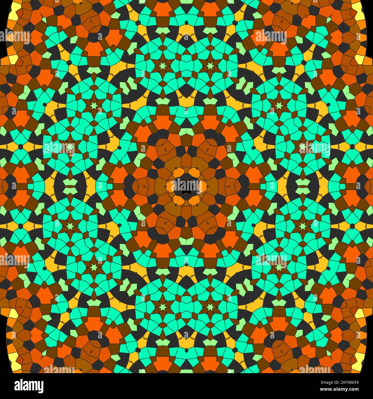 Abstract Computer generated Fractal design. A fractal is a never-ending ...