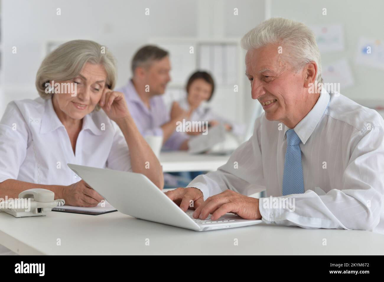different generations work in the family business Stock Photo - Alamy