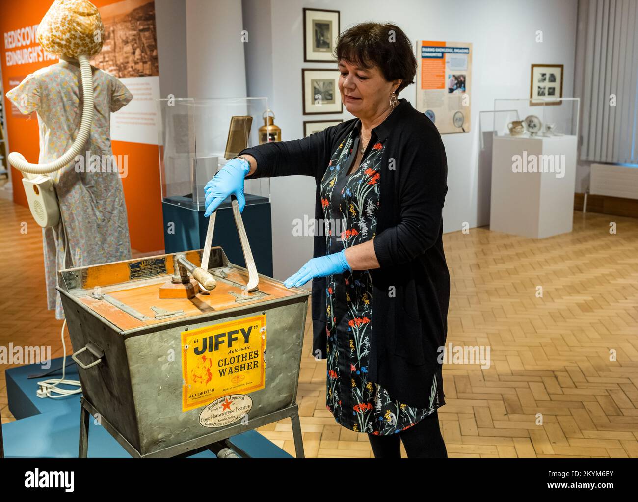 City Art Centre, Edinburgh, Scotland, UK, 01 December 2022. Auld Reekie ...