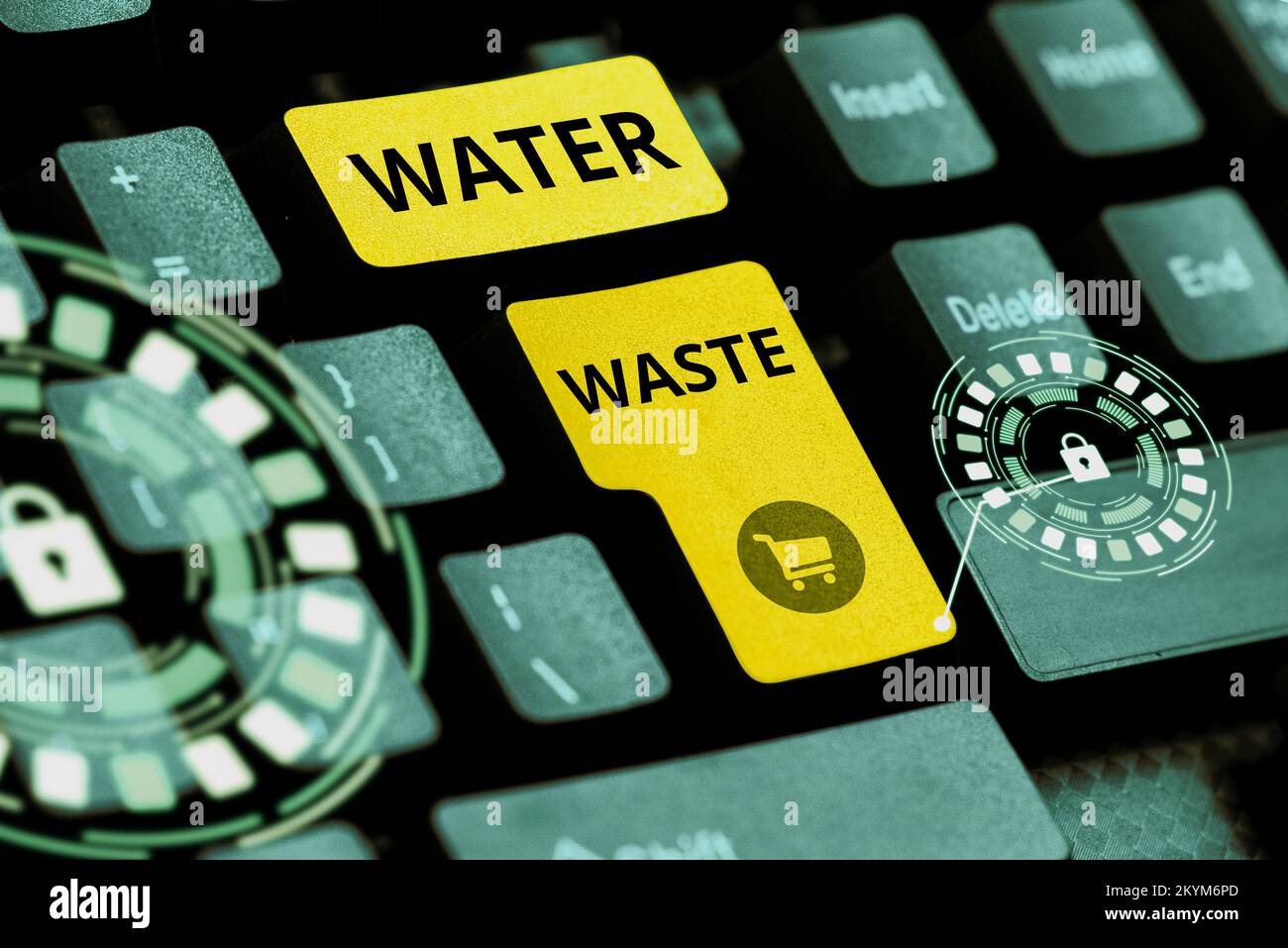 Inspiration showing sign Water Waste. Business showcase liquid that has ...
