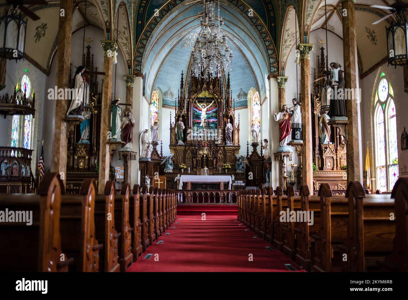 Painted churches texas hi-res stock photography and images - Alamy