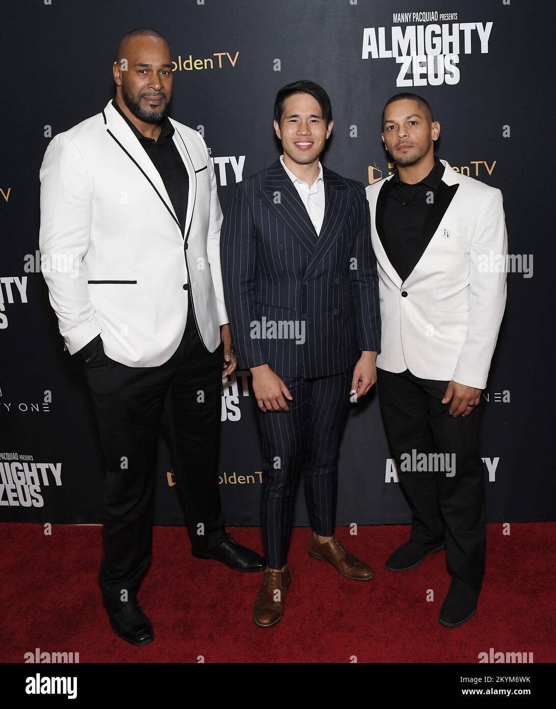 Los Angeles, USA. 30th Nov, 2022. (L-R) Miguel Matos, Chris Soriano and ...