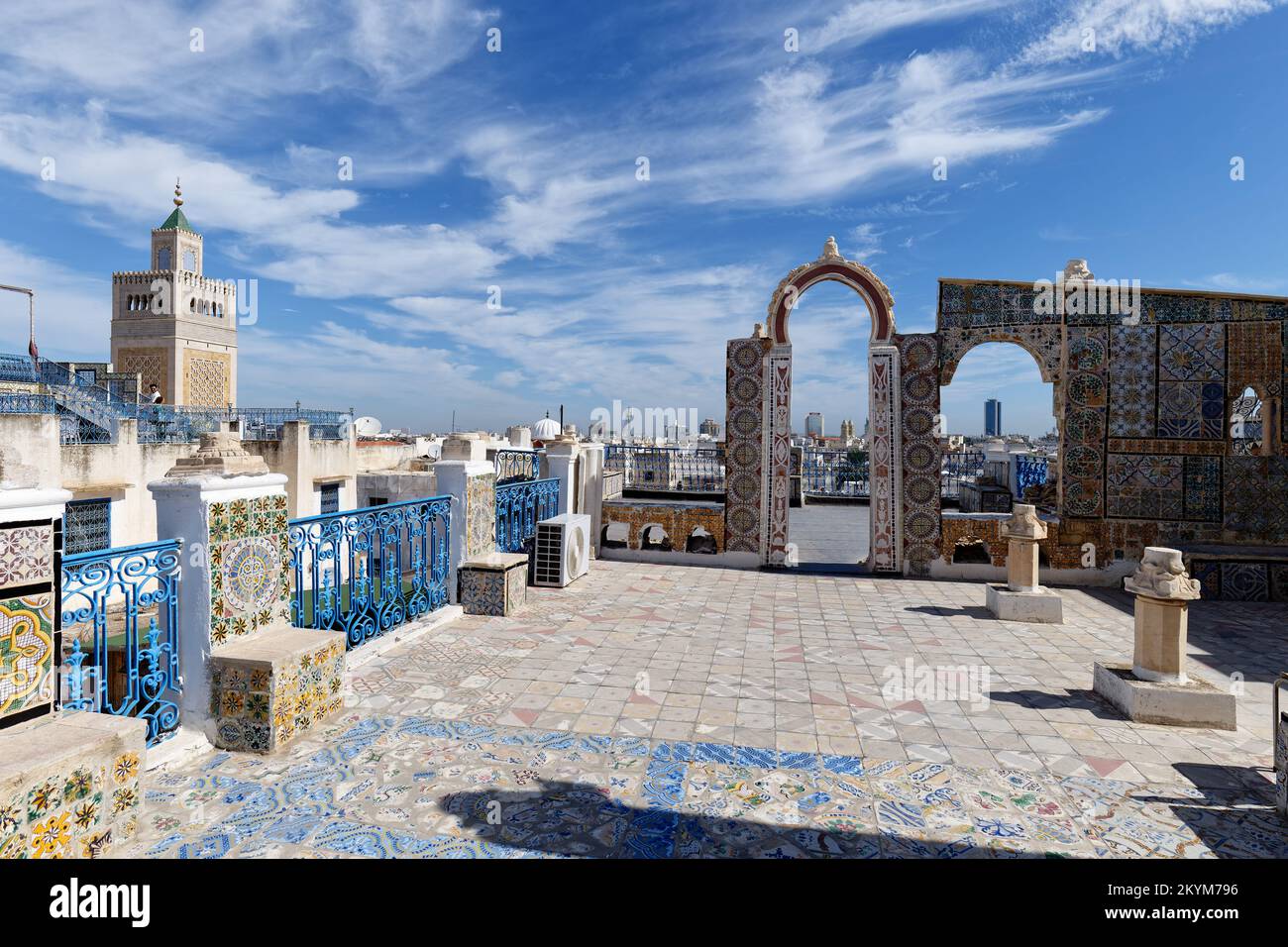 View of the Old Medina of Tunis, Around 700 monuments, including ...