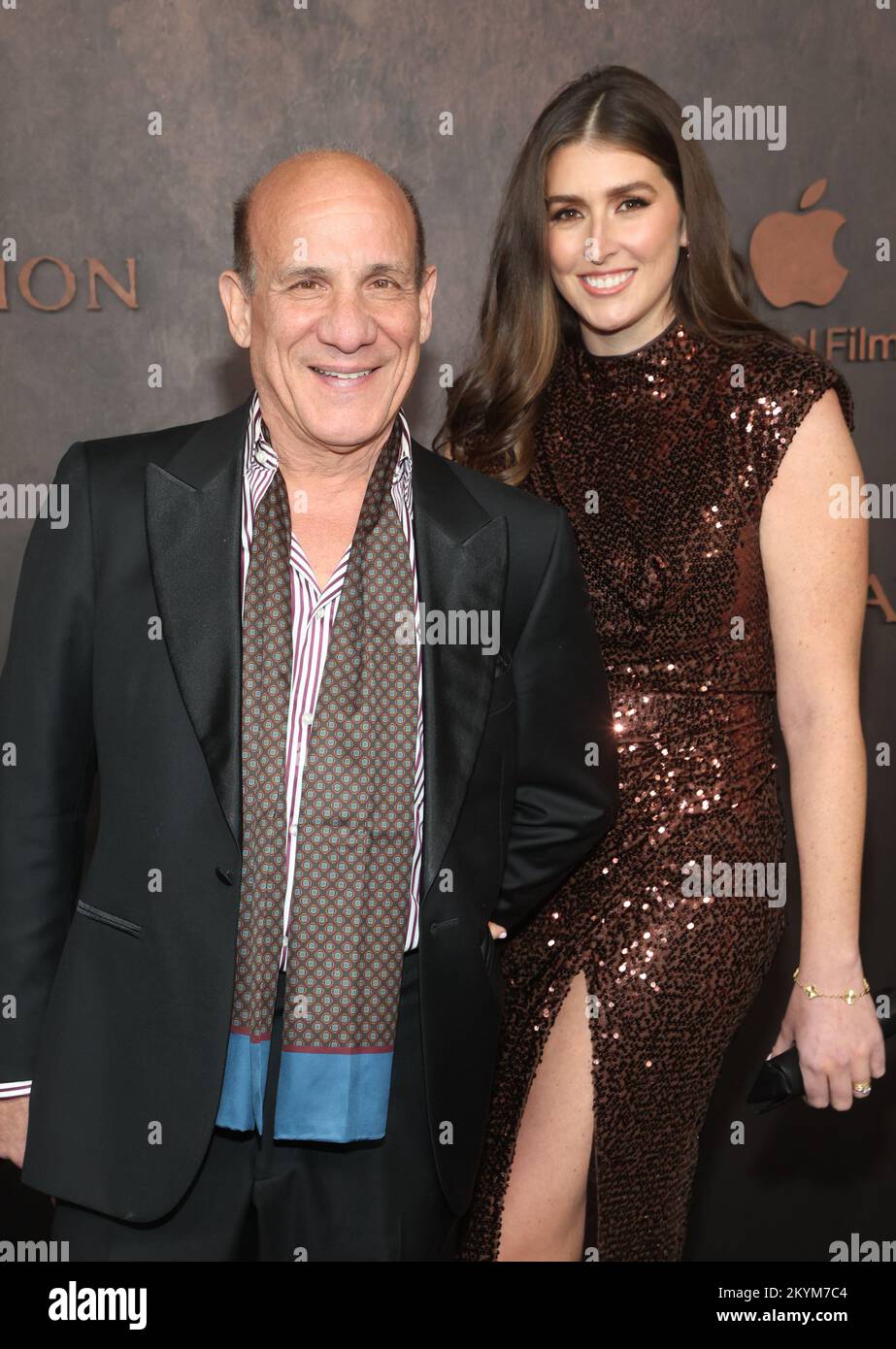 Los Angeles, Ca. 30th Nov, 2022. Paul Ben-Victor, Cali Senkpiel at the Apple Film premiere of ...