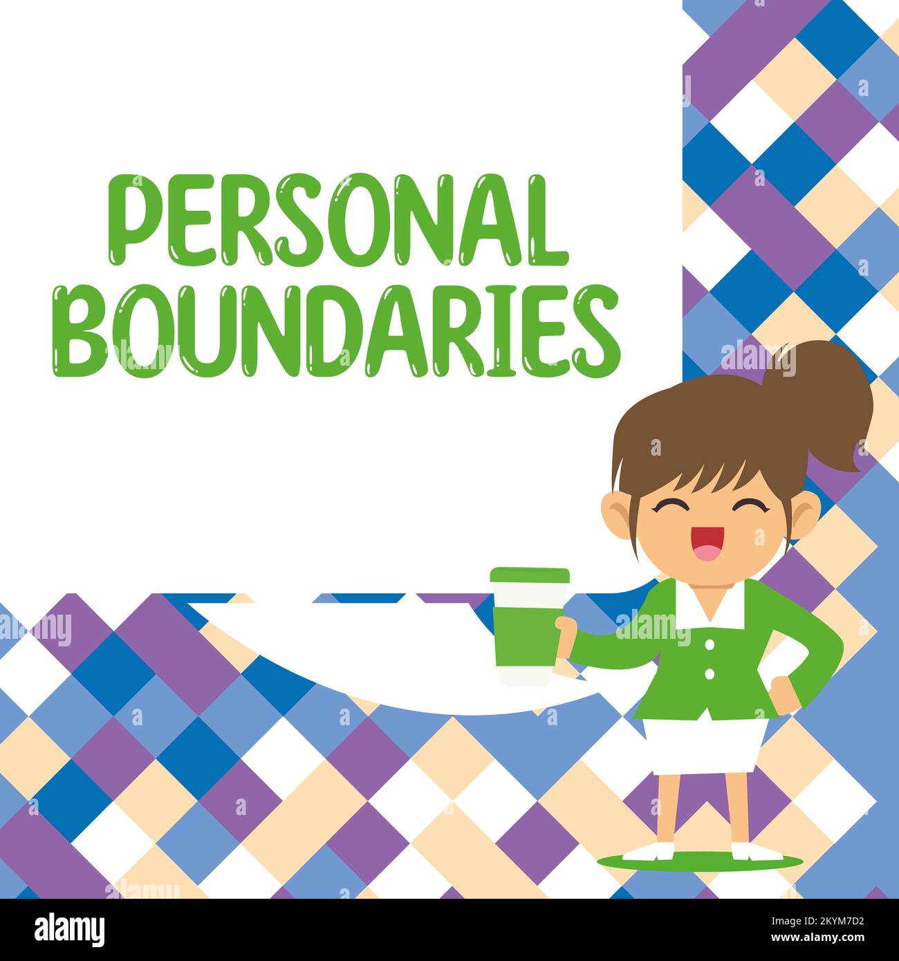 Conceptual display Personal Boundaries. Word Written on something that ...