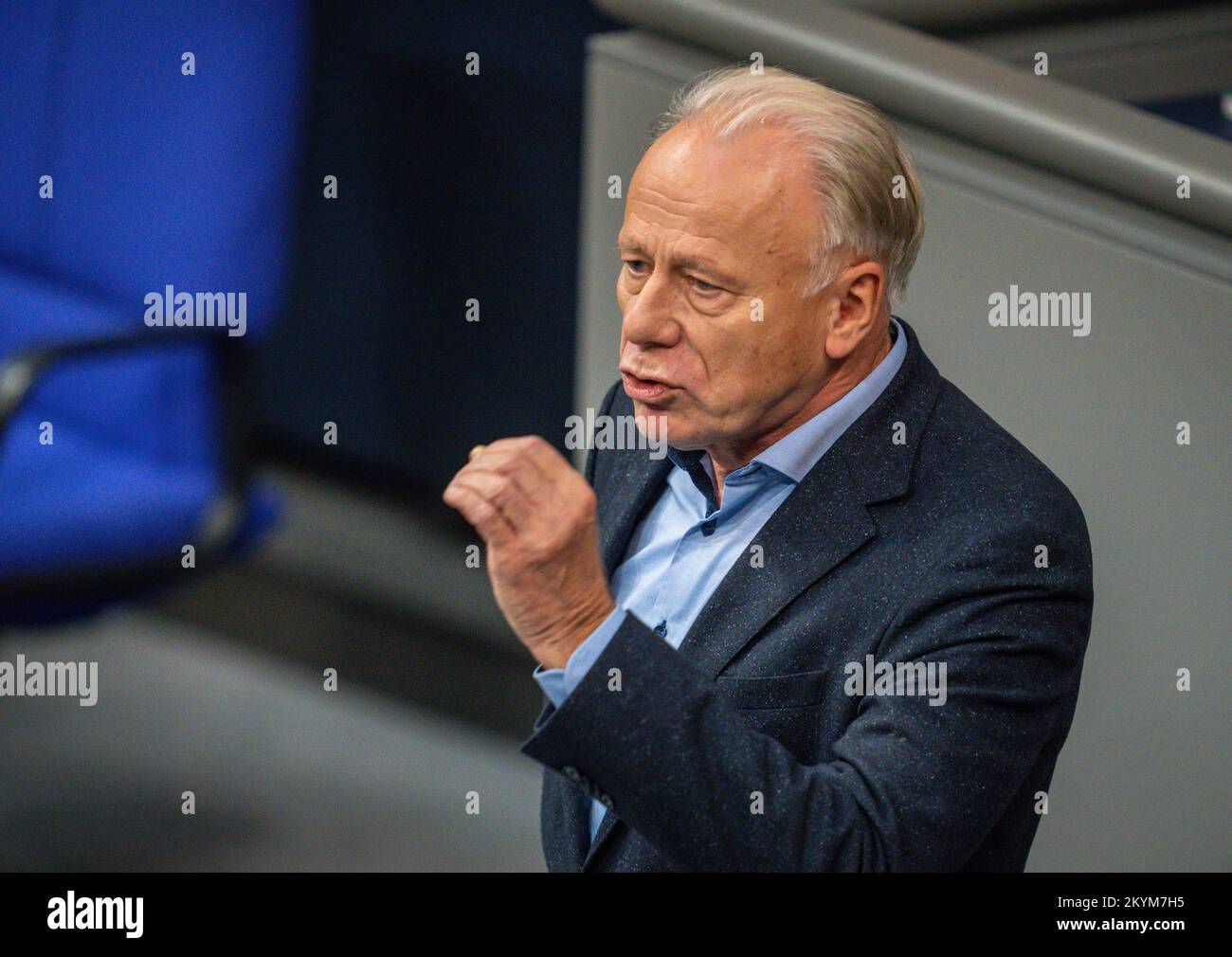 Berlin, Germany. 01st Dec, 2022. Jürgen Trittin (Bündnis90/Die Grünen ...