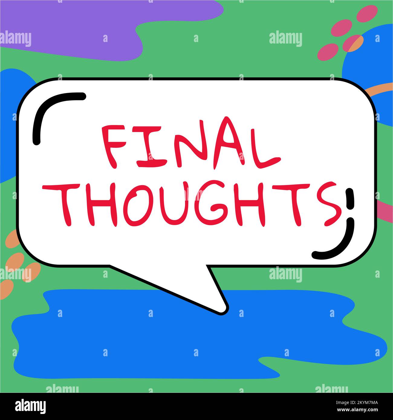 Inspiration showing sign Final Thoughts. Internet Concept Conclusion ...