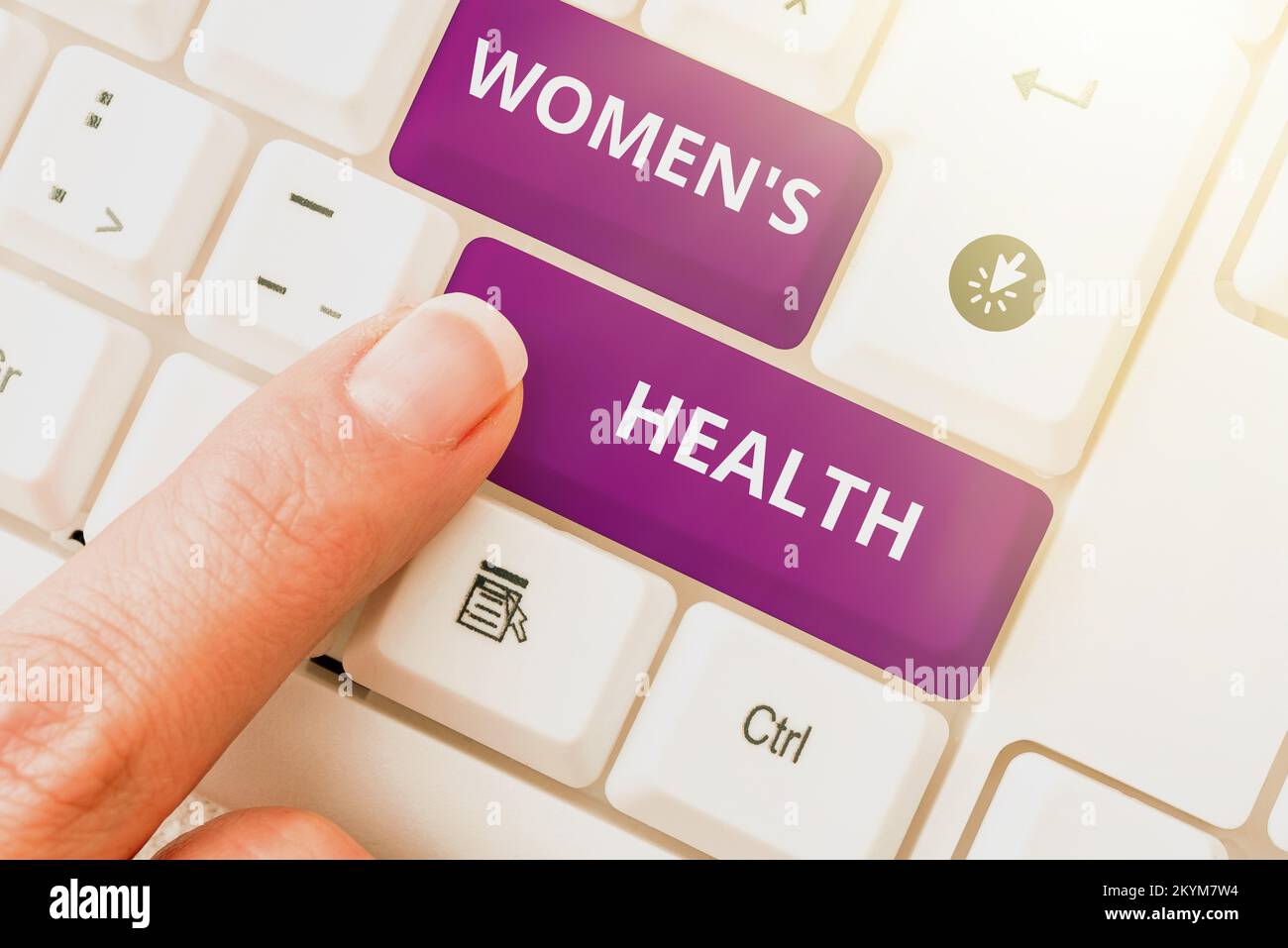 Text sign showing Women's Health. Business idea Women's physical health ...