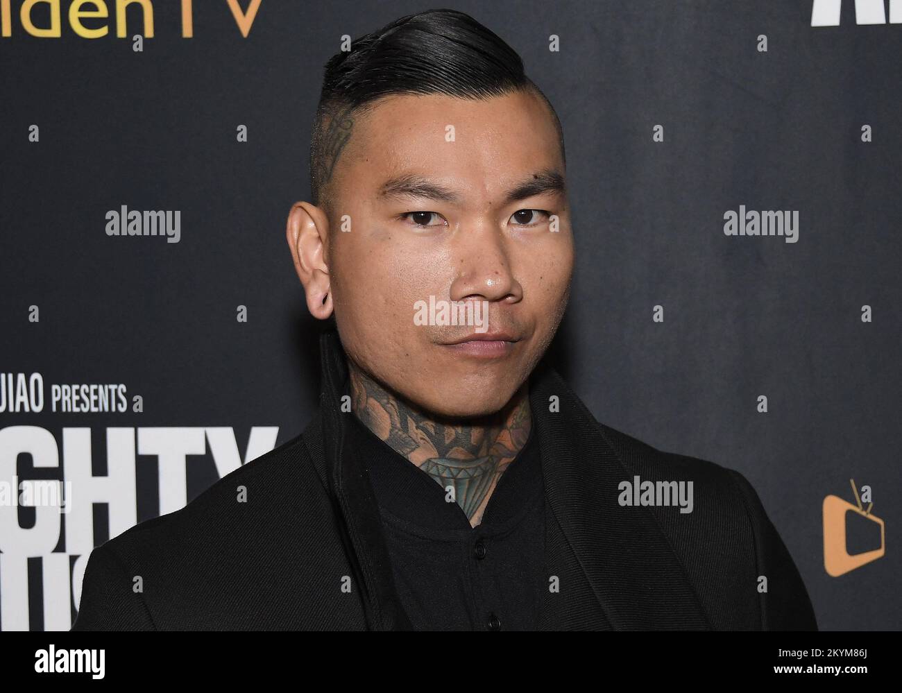 Randall Pich arrives at the ALMIGHTY ZEUS Premiere held at the AMC ...