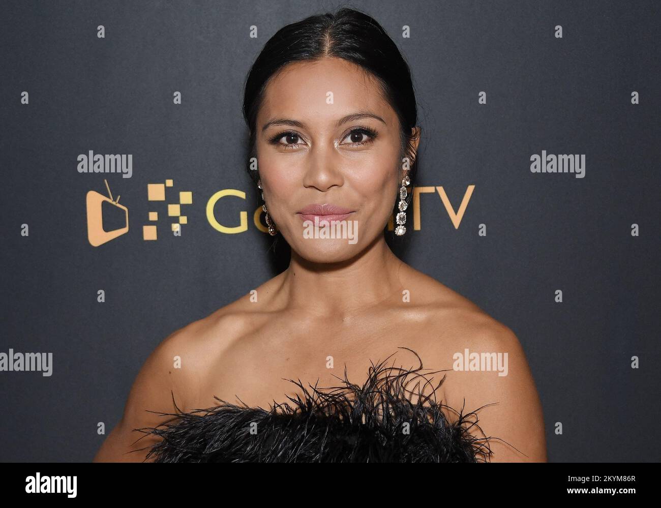 Gnoia arrives at the ALMIGHTY ZEUS Premiere held at the AMC Americana ...