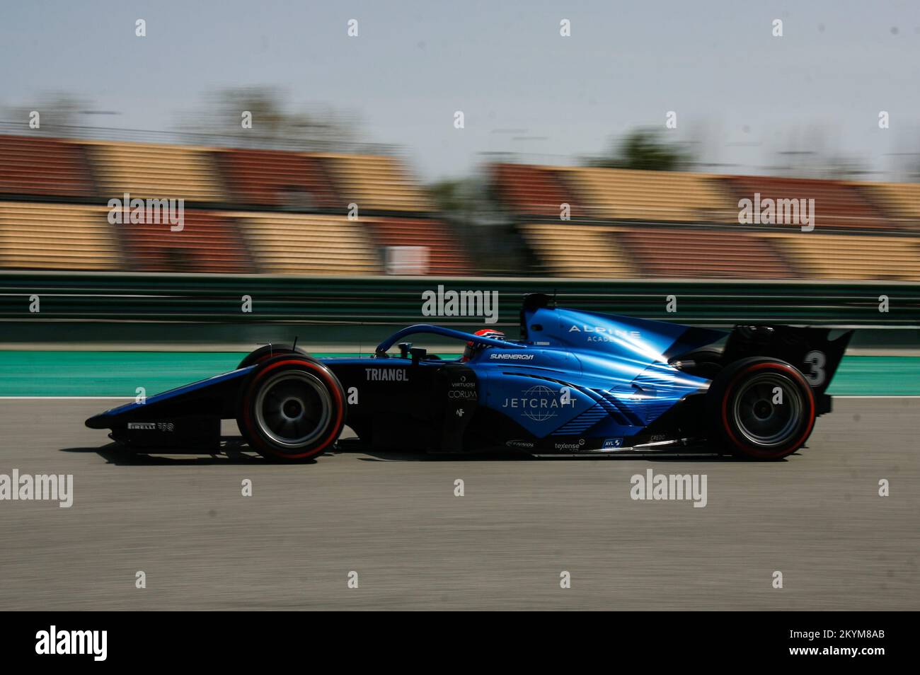 Jack Doohan during the Formula 2 2022 inseason testing in Barcelona ...