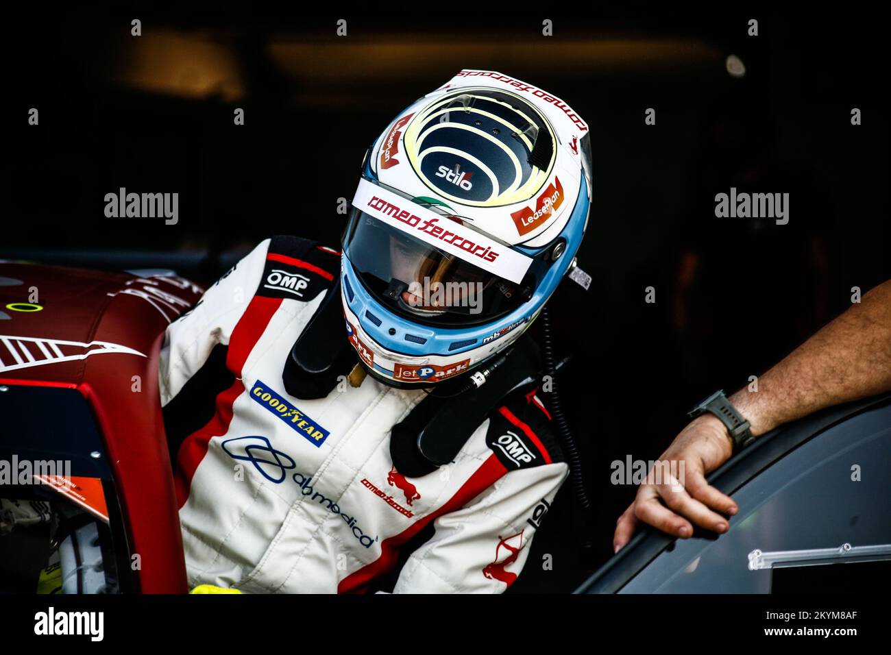 Luca Filippi during the PURE ETCR 2021 round in Motorland Aragón Stock ...