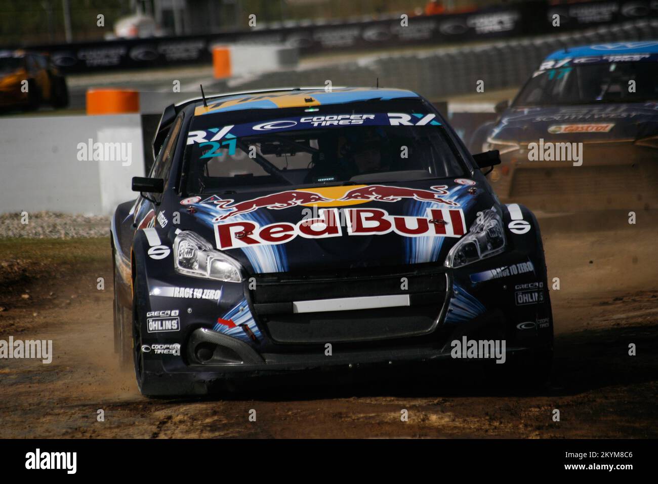 Kevin Hansen during race 1 of the 2022 Barcelona World RX Stock Photo ...