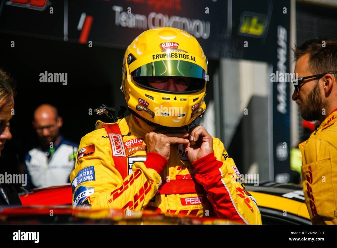 Tom Coronel before the start of the 2022 wtcr Race of Spain in ...