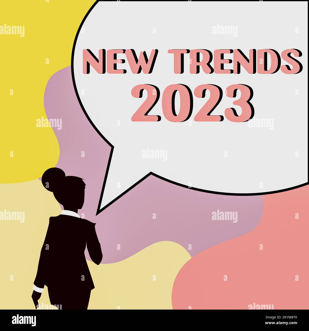 Writing displaying text New Trends 2023. Business overview general ...