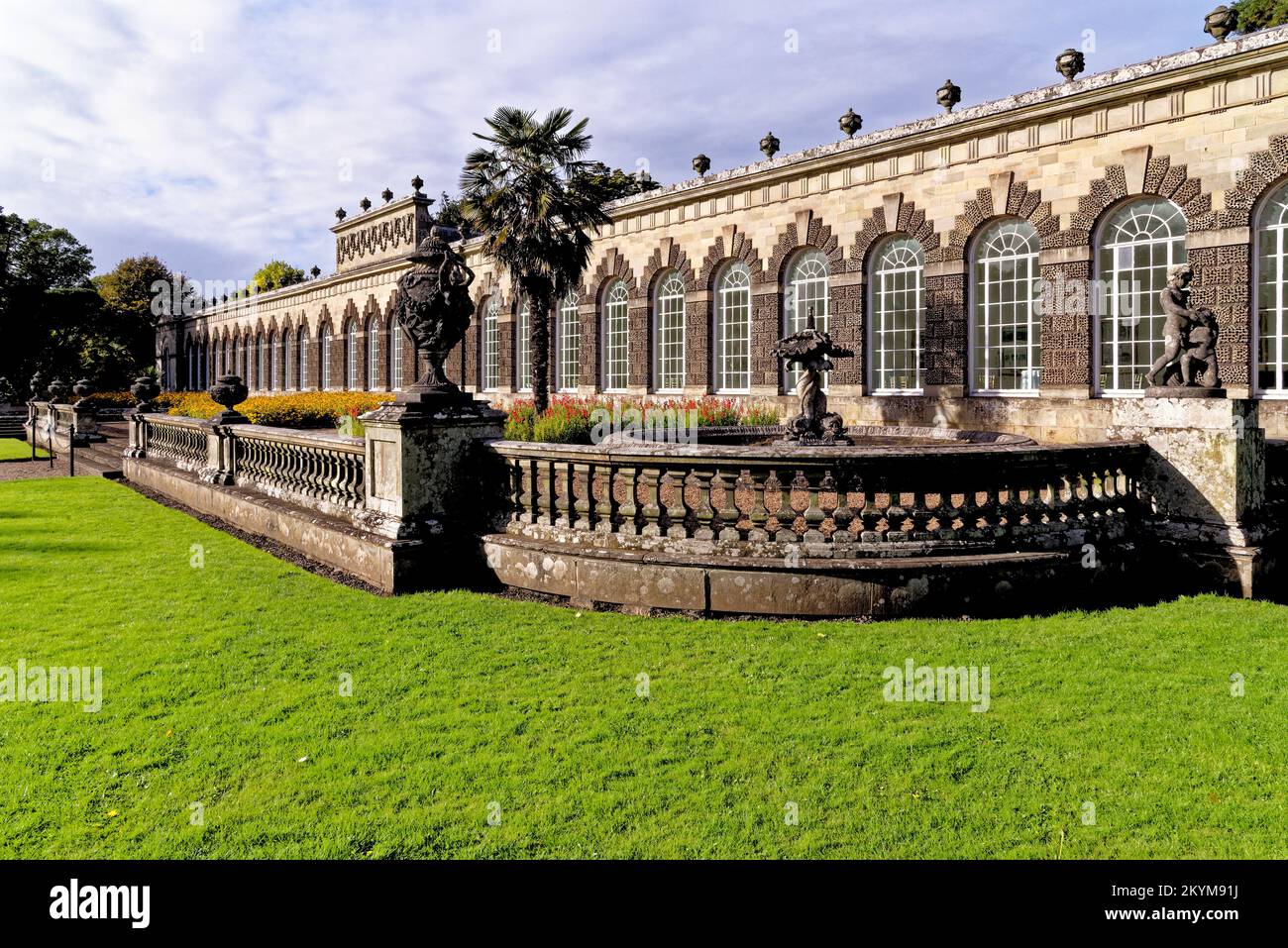 The 18th Century Orangery at Margam Country Park. Margam Country Park ...
