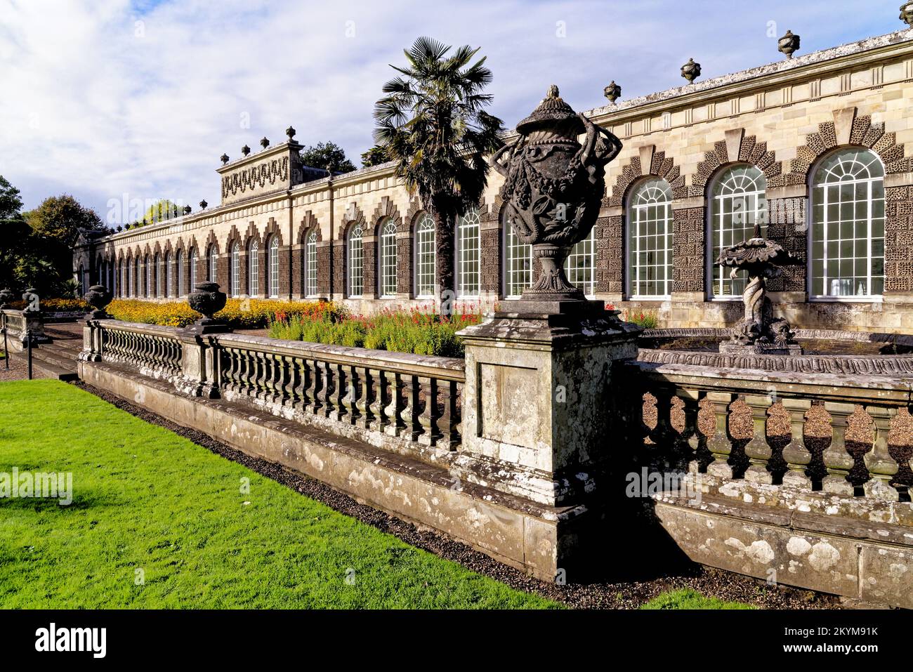 The 18th Century Orangery at Margam Country Park. Margam Country Park ...