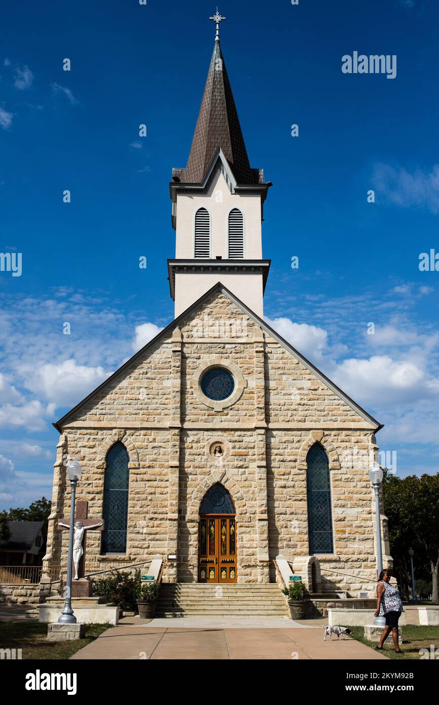 Schulenberg Painted Churches in Central Texas Stock Photo - Alamy