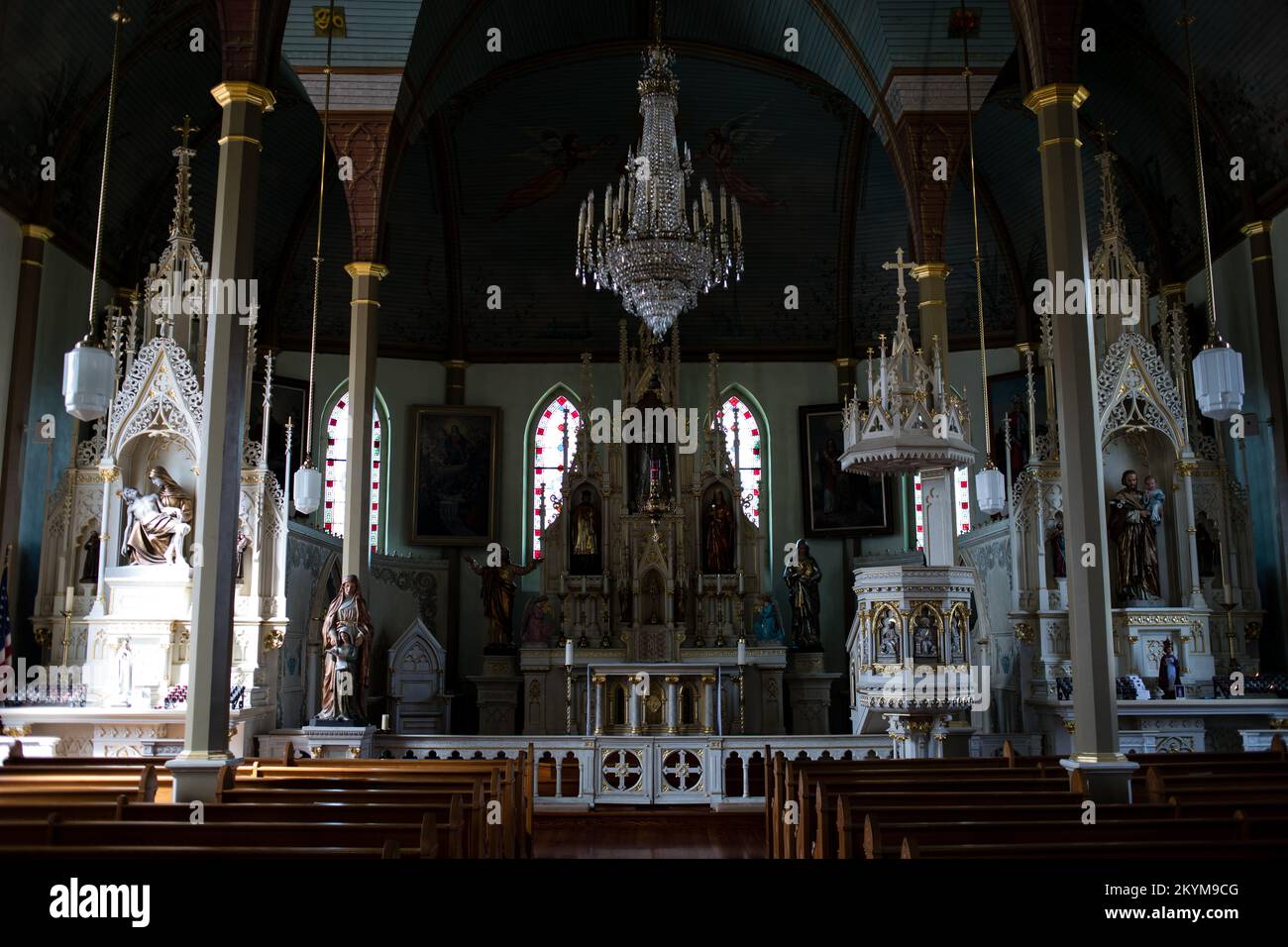 Painted churches texas hi-res stock photography and images - Alamy