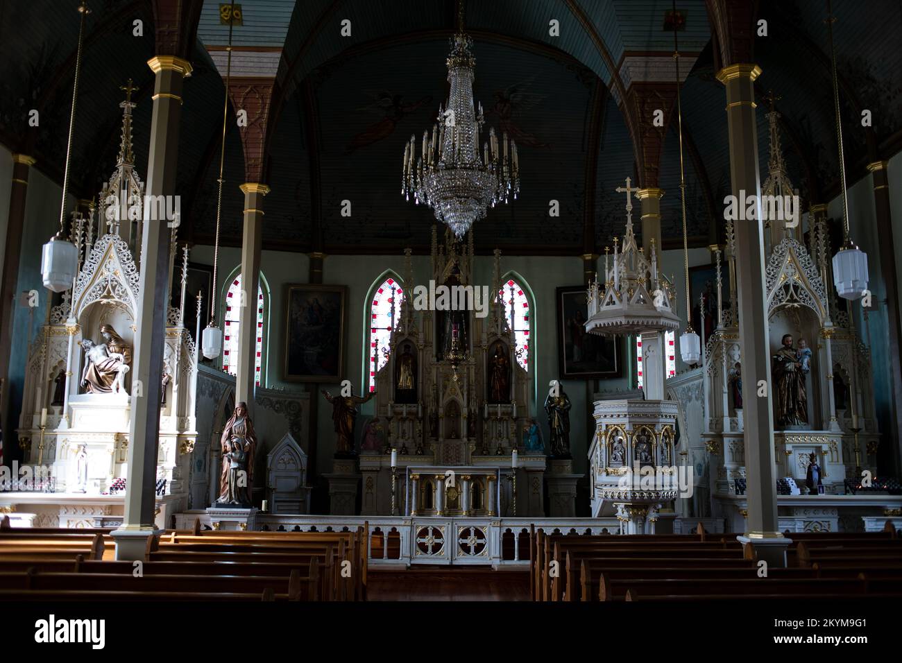 Schulenberg Painted Churches in Central Texas Stock Photo - Alamy