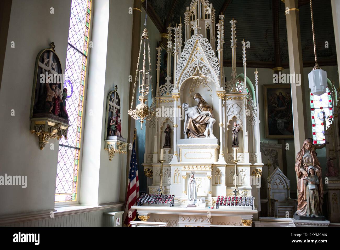 Schulenberg Painted Churches in Central Texas Stock Photo - Alamy