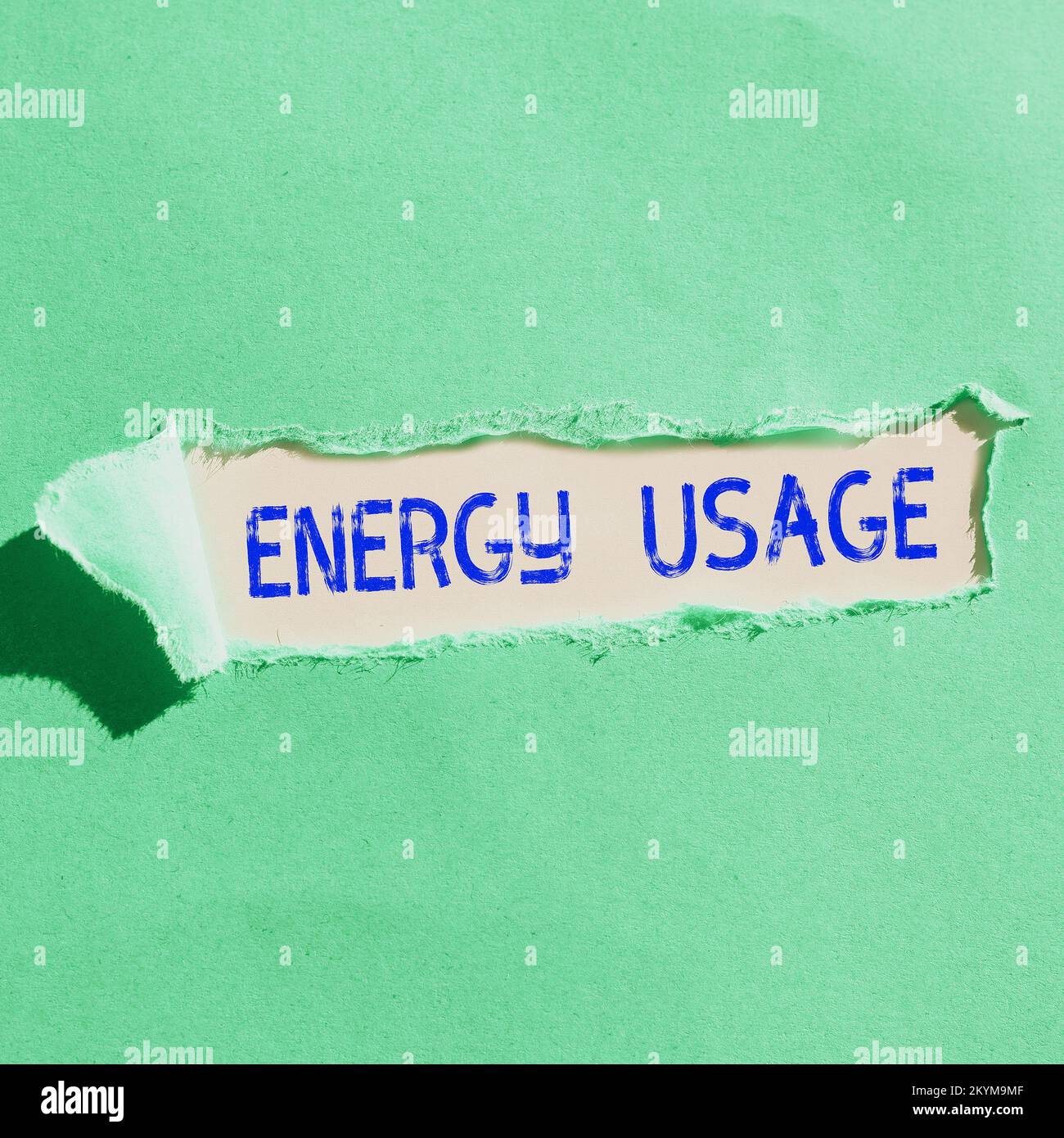 Text Showing Inspiration Energy Usage Business Concept Amount Of Energy Consumed Or Used In A 