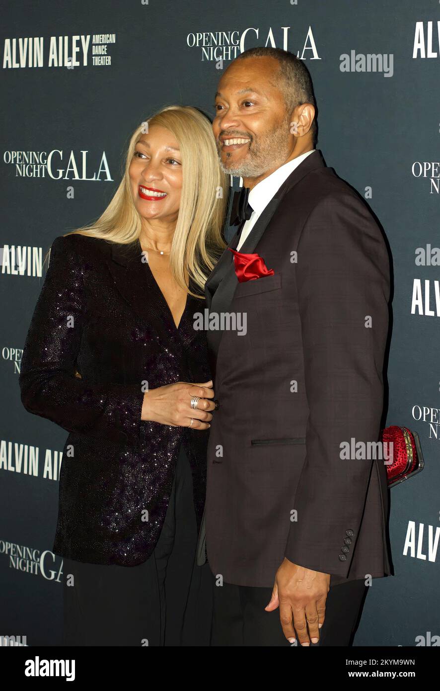 New York, NY, USA. 30th Nov, 2022. Anthony Kendall and Sherine Van ...