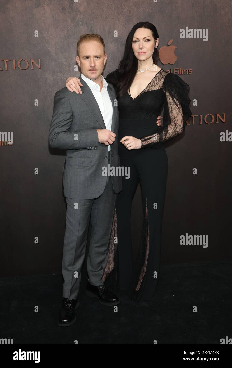 30 November 2022 -Los Angeles, California - Ben Foster, Laura Prepon ...