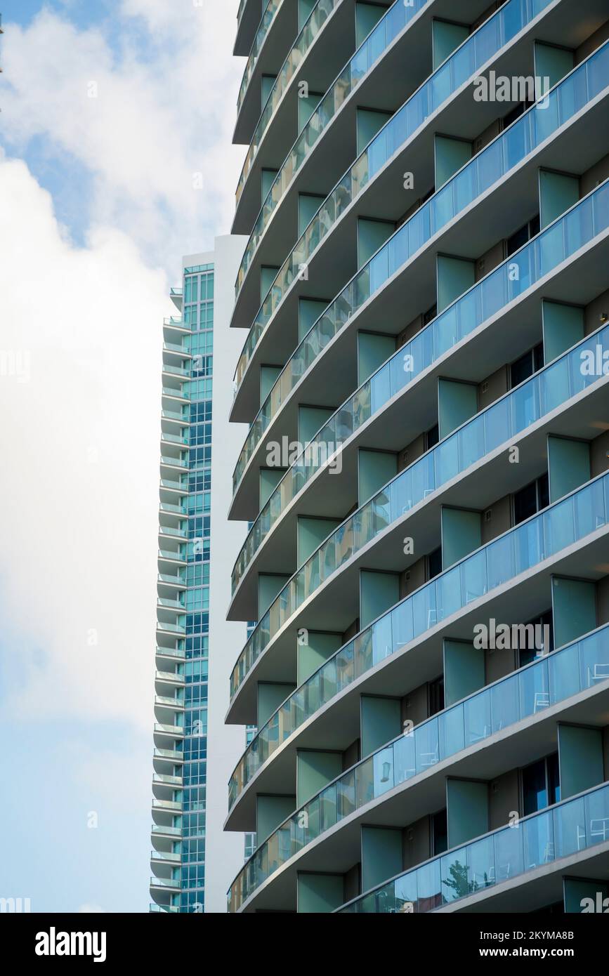 Curved apartments residences architecture hi-res stock photography and ...